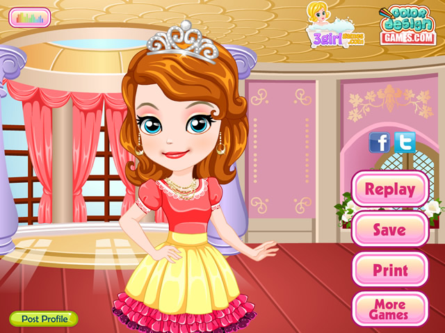 Play Princess Sofia Super Spa Free Online Games With