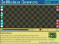 Play Collision Course - Free online games with Qgames.org