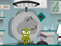 Play Albert The Alien - Free online games with Qgames.org
