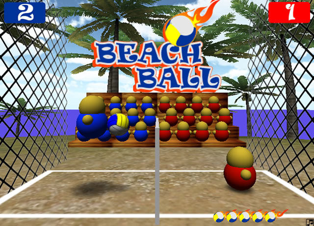Play Beachball - Free online games with Qgames.org