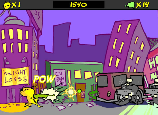 Play Alien Hominid - Free online games with Qgames.org