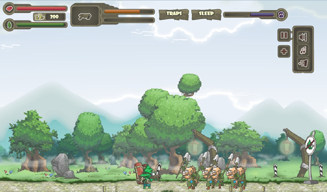 Play Troll's Fight - Free online games with Qgames.org