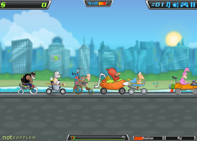 Play Madmen Racing - Free online games with Qgames.org