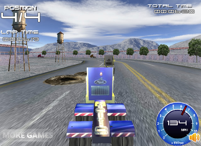 Play Big Racer - Free online games with Qgames.org