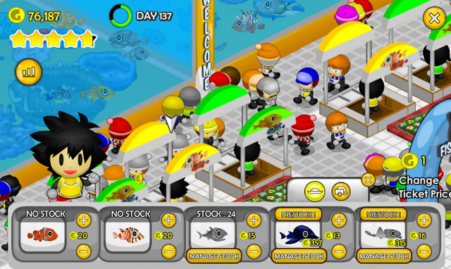 Play Fishtopia Tycoon - Free online games with Qgames.org