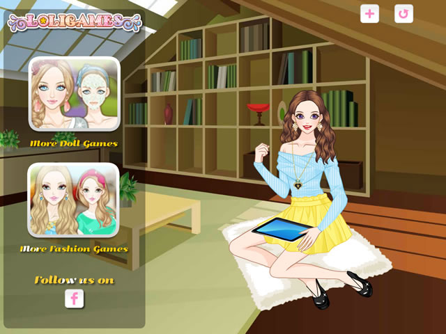 Play Girl In The Attic - Free online games with Qgames.org