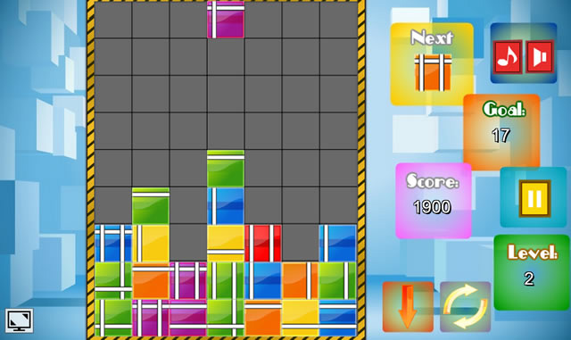 Play Lines And Blocks 2 - Free online games with Qgames.org