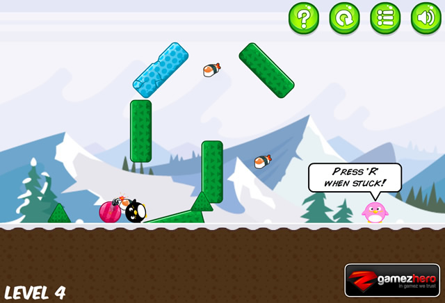 Play Exploding Penguins - Free online games with Qgames.org