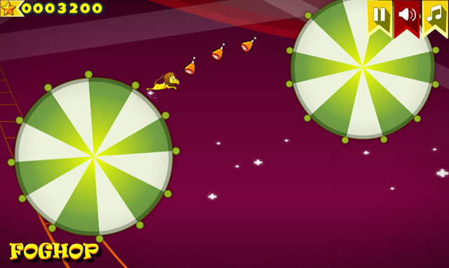 Play Trolling Lion Jump - Free online games with Qgames.org