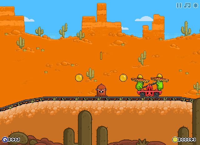 Play Off The Rails - Free online games with Qgames.org