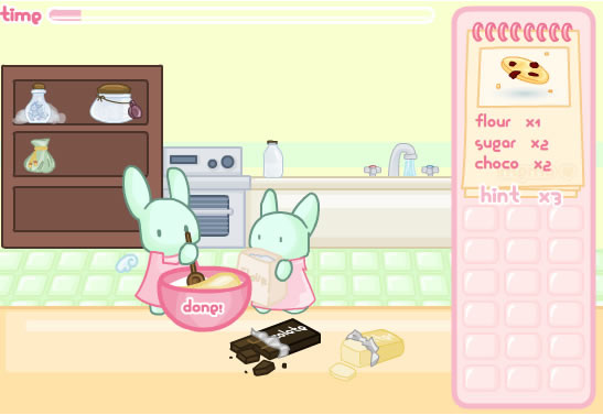 Play Bunnies Kingdom - Cooking game - Free online games with Qgames.org