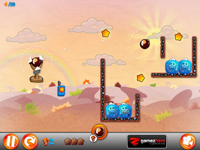 Play Pyro Launcher - Free online games with Qgames.org