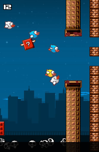 Play Flapping Crush - Halloween Bird - Free online games with Qgames.org