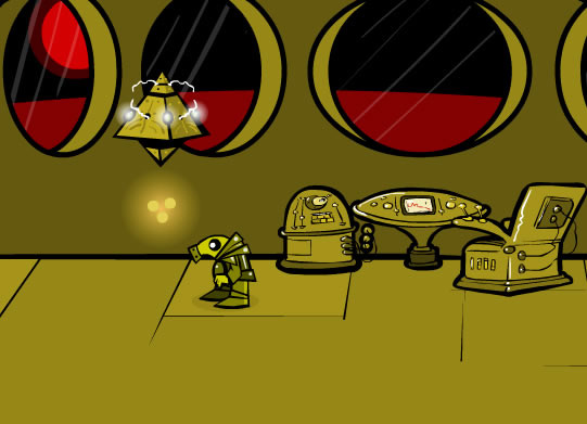 Play Mission to Mars - Alien - Free online games with Qgames.org