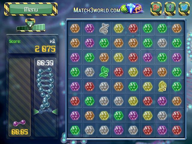 Play Dna Lab Rush - Free online games with Qgames.org