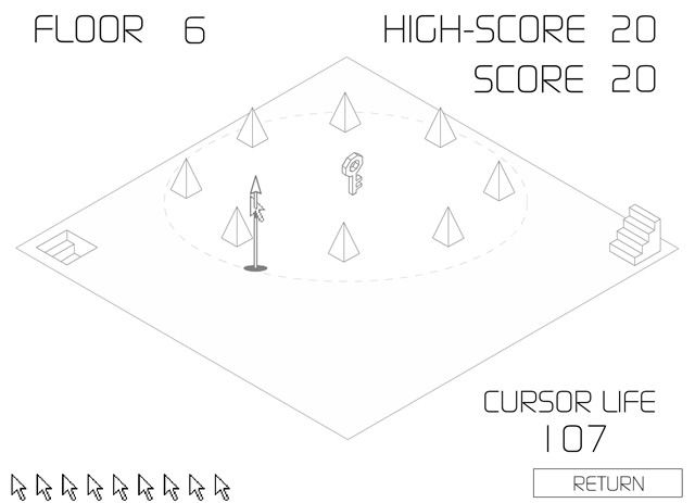 Play Cursor 2 - Free online games with Qgames.org
