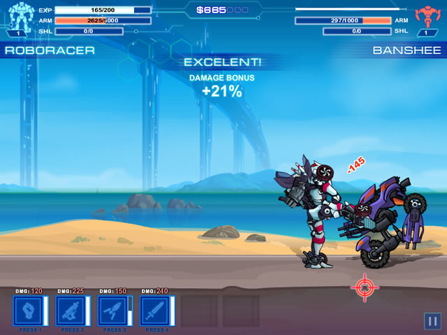 Play Robo Racing 2 - Free online games with Qgames.org