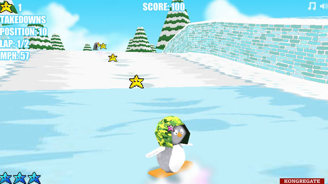 Play Ice Run - Free online games with Qgames.org