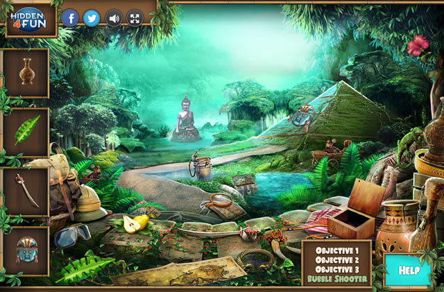 Play The Secret Pyramid - Free online games with Qgames.org