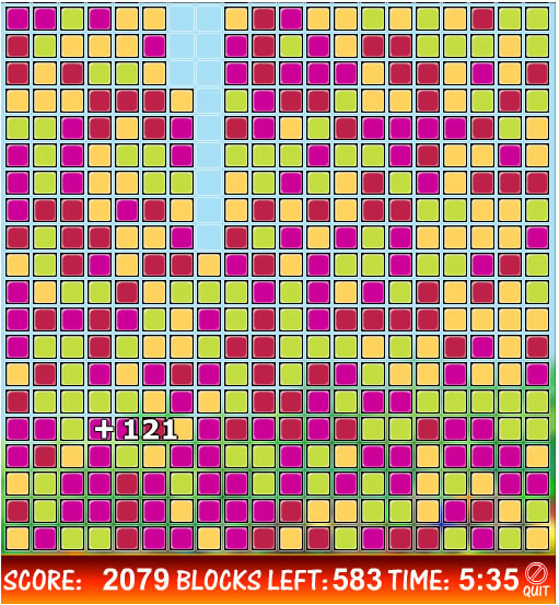 Play Collapse 800 Blocks - Free online games with Qgames.org