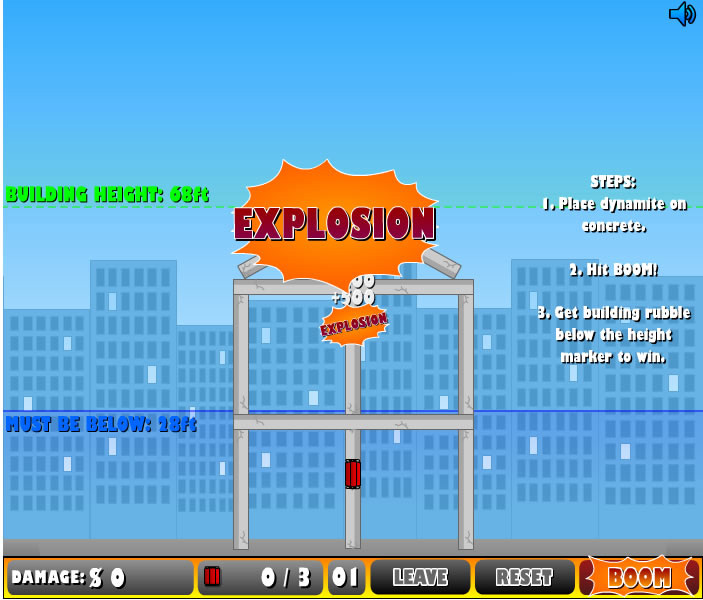 Play Demolition City - Free online games with Qgames.org