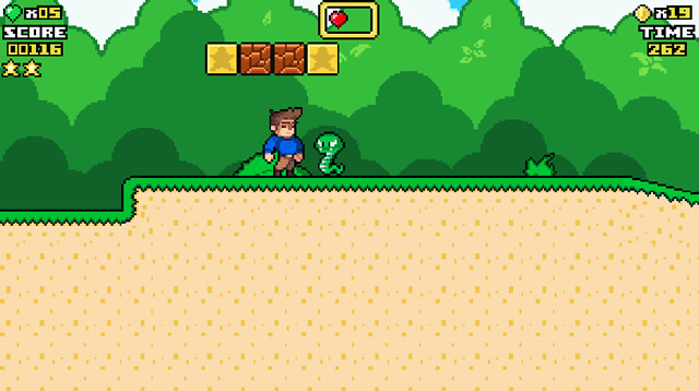 Play Super Steve World - Free online games with Qgames.org