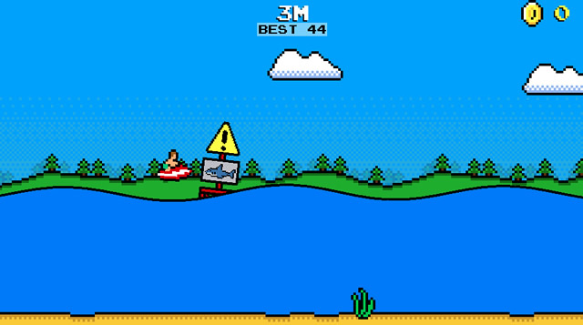 Play Super Wave Rider - Free online games with Qgames.org