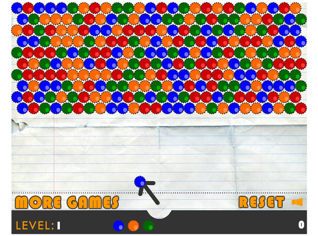 Play Notepad Bubbles - Free online games with Qgames.org