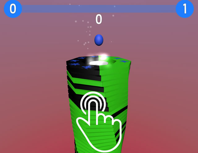 Play Stack Smash - Free online games with Qgames.org