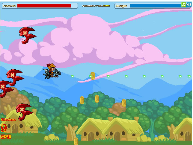 Play Skyfyre - Free online games with Qgames.org