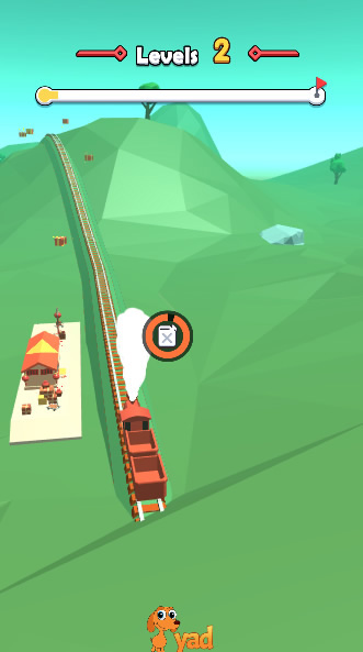 Play Off The Rails 3D - Free online games with Qgames.org