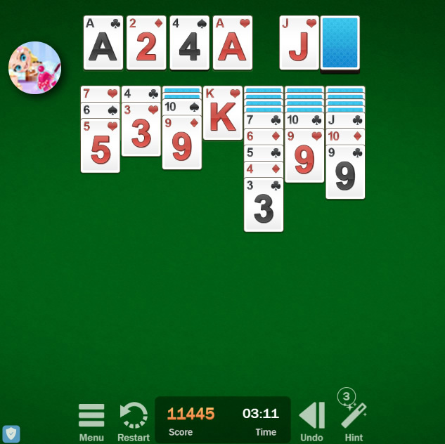 Play Daily Solitaire 2020 - Free online games with Qgames.org
