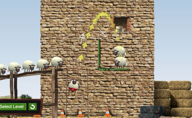Play Shaun The Sheep - Sheep Stack - Free online games with Qgames.org