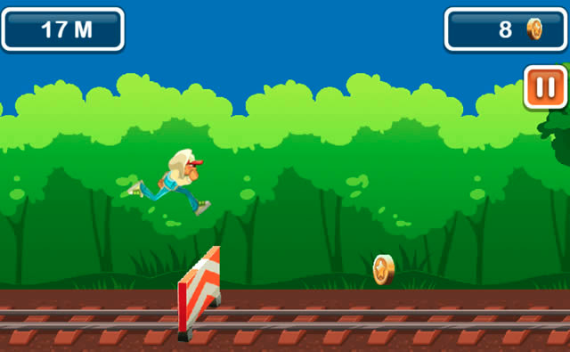 Play Rail Runner - Free online games with Qgames.org