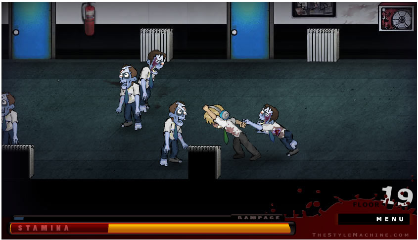 Play Zombie Exploder - Free online games with Qgames.org