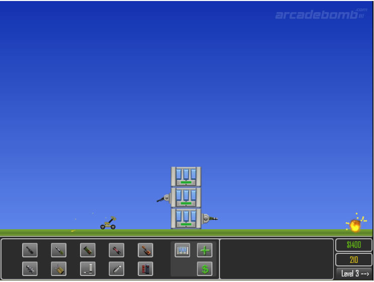 Play Rise of The Tower - Free online games with Qgames.org