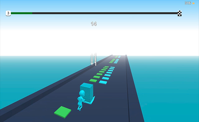 Play Stack Colors - Free online games with Qgames.org