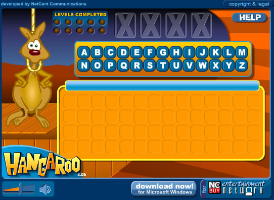 Play Hangaroo - Free online games with Qgames.org