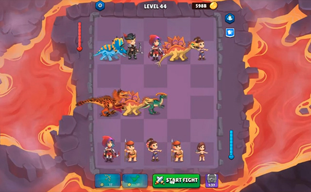 Play Dinosaurs Merge Master - Free online games with Qgames.org