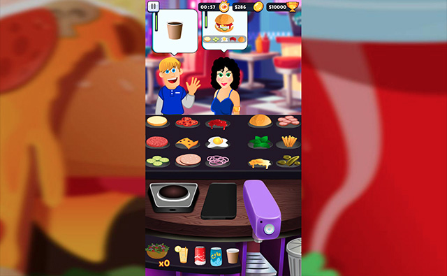 Play Cooking Mania Express - Free online games with Qgames.org