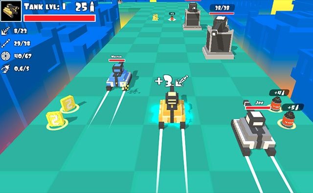 Play Tanks - Race for survival - Free online games with Qgames.org