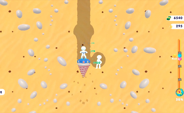 Play Dig Deeper! - Free online games with Qgames.org