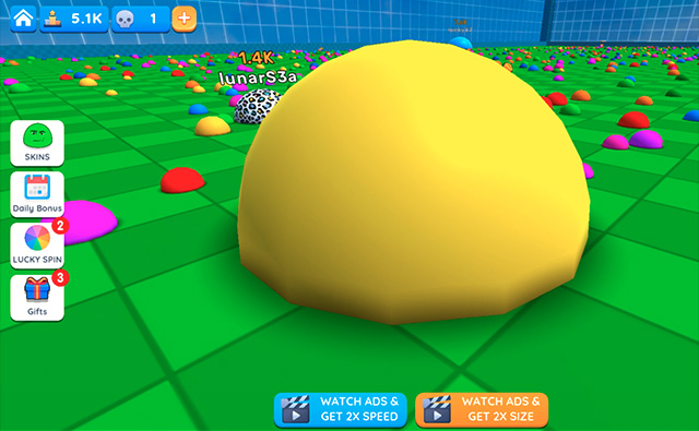 Play Eat Blobs Simulator - Free online games with Qgames.org