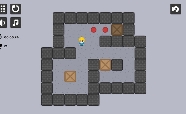 Play Sokoban - Free online games with Qgames.org