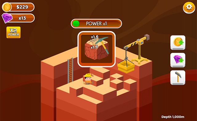 Play Block Digger - Free online games with Qgames.org