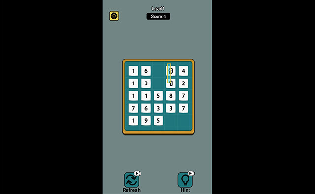 Play Number Merge 10 - Free online games with Qgames.org