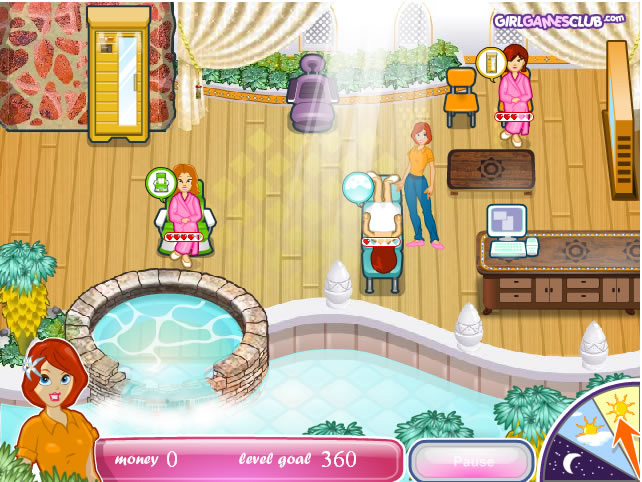 Play Sasha's Health SPA - Free online games with Qgames.org