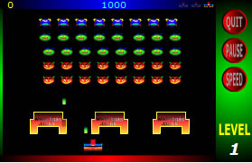 Play Invaders - Free online games with Qgames.org