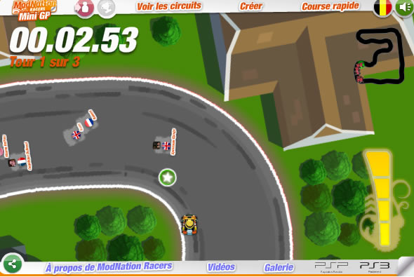 Play ModNation Racers - Free online games with Qgames.org