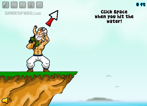 Play Dwarf Toss - Free online games with Qgames.org